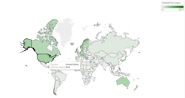 World Map of GDP Per Capita | EmissionsTax - Environmental Policy and ...
